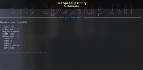 Fnf Speedup Utility Friday Night Funkin Modding Tools