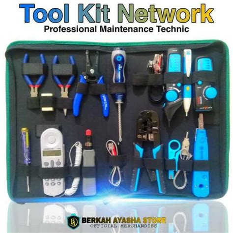 Jual Toolkit Set Tool Kit Bag Network Alat Teknik Jaringan Lan Telepon V Indonesia Shopee