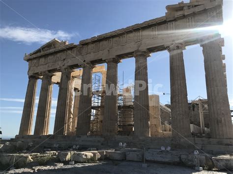아테네 파르테논신전 그리스 그리스신전 아크로폴리스 사진이미지일러스트캘리그라피 Ms작가
