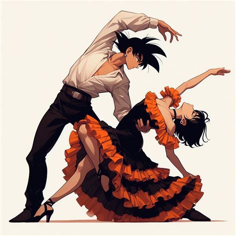 Bardock And Fasha Dance Together V5 By Crawfordjenny On Deviantart