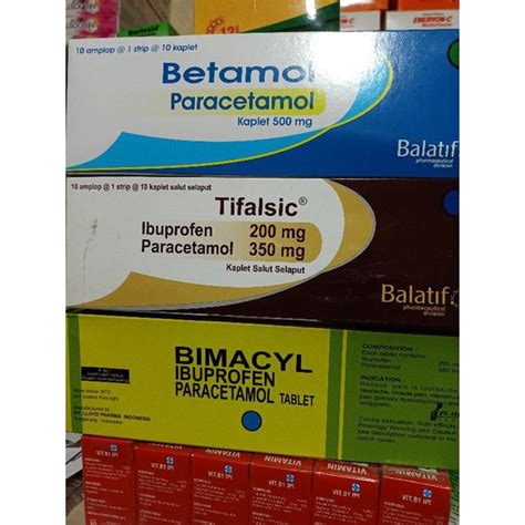 Jual Betamol Bimacyl Tifalsic Erlagin Shopee Indonesia