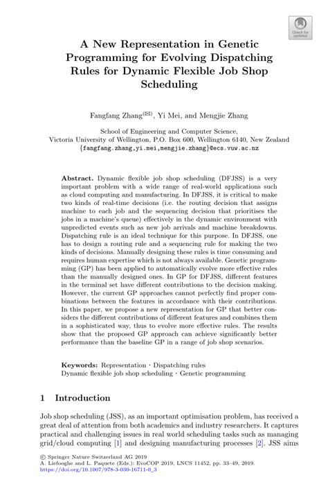 Pdf A New Representation In Genetic Programming For Evolving