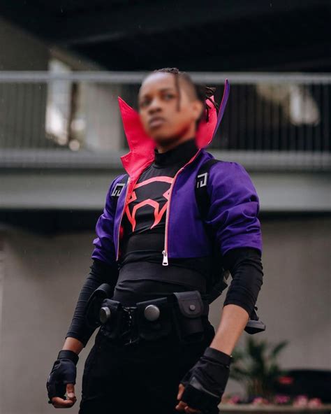 Miles Morales Prowler Jacket Purple Spider Verse Cosplay T Costume