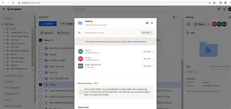 Transfer Dropbox Team Folders To Office 365 With Permissions