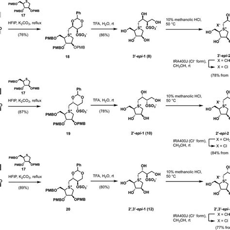 Synthetic Routes To Side Chain Stereo Derivatives Of 1 Download Scientific Diagram