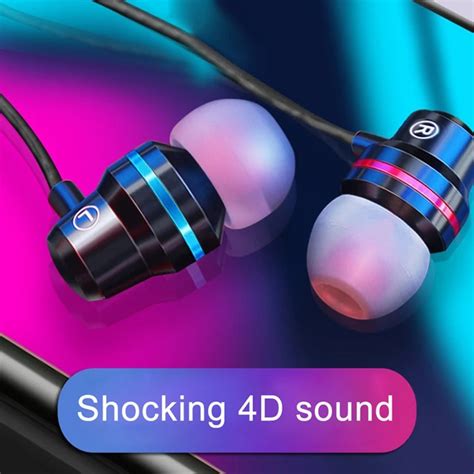 Проводные наушники вкладыши для Xiaomi наушники для телефона стерео басовые наушники