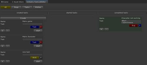 Github Raimis001unitasks Very Simple Task Organizer For Unity3d Editor