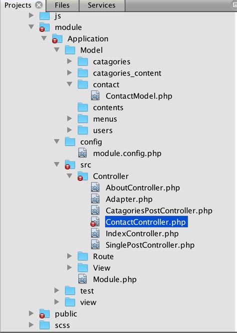 Php How To Call Application Model ContactModel On Controller Stack Overflow