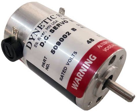 Dynetic Systems 509002b Dc Servo Motor Rebuild And Rewinding Motor