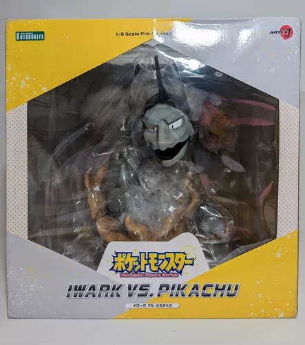 Onix Vs Pikachu Kotobukiya Artfx J Figura Pokemon Original Envío gratis