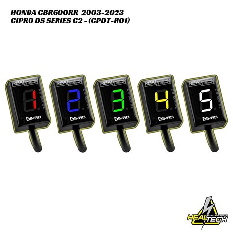Healtech Gipro Ds Series G2 Gear Indicator Honda Cbr600rr 2003 2023