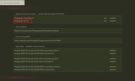 How To Install Ffmpeg Sanujas Blog
