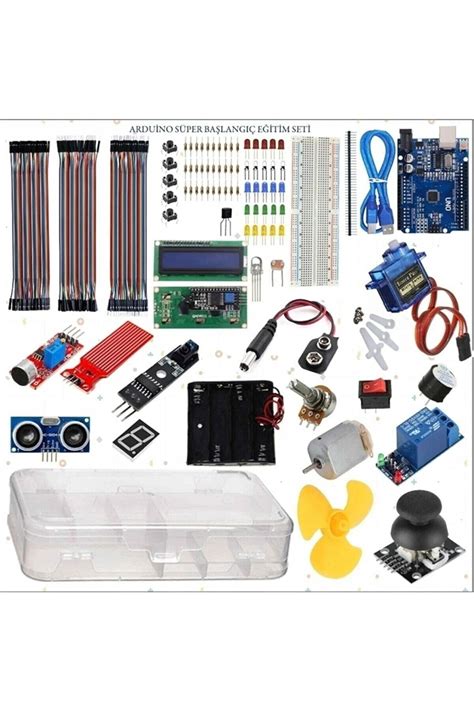 Arduino Projeleri Robotik Kodlama Arduino Süper Başlangıç Seti Fiyatı Yorumları Trendyol