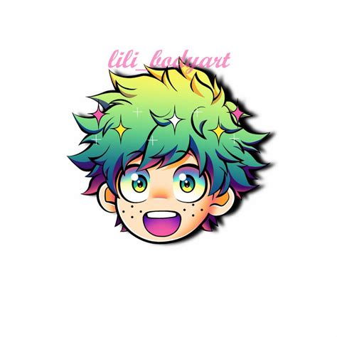 Colorful Deku By Artbymorais On Deviantart