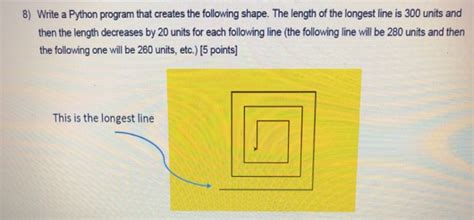 Solved Write A Python Program That Creates The Following Chegg