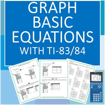Graph Linear Quadratic Absolute Value Equations On TI 84 Practice Editable