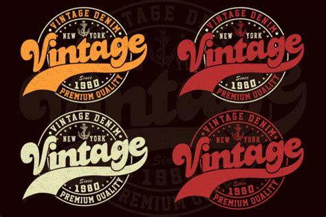 Vintage New York T Shirt Design Pack Graphic By Mdnurulafsar474 · Creative Fabrica