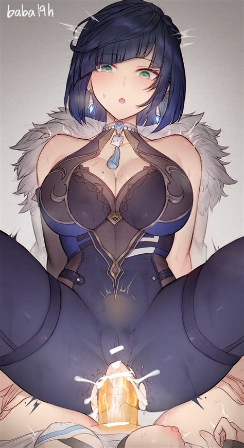 Lumine And Yelan Genshin Impact Drawn By Baba H Danbooru