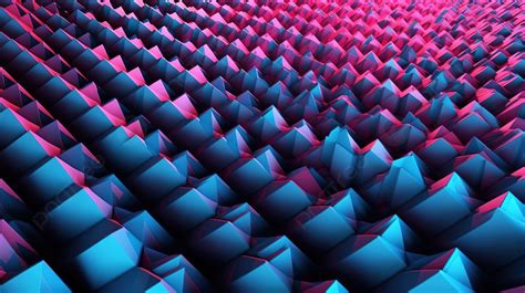 핑크와 블루 3d 패턴 피라미드의 3d 그림 핑크와 블루 체크 무늬 기하학적 패턴 고화질 사진 사진 배경 일러스트 및 사진 무료 다운로드 Pngtree