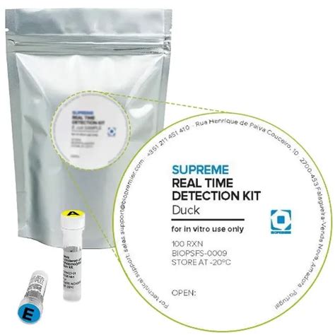 Real Time Pcr Detection Test Kit Supreme Meat Duck Biopremier