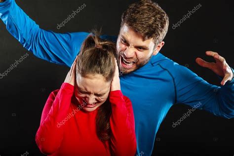 Man Yelling At Woman