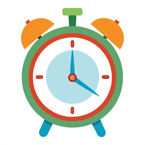 Premium Vector Alarm Time Clock Wakeup Alert Morning Wake Digital Snooze Timer Bell Reminder