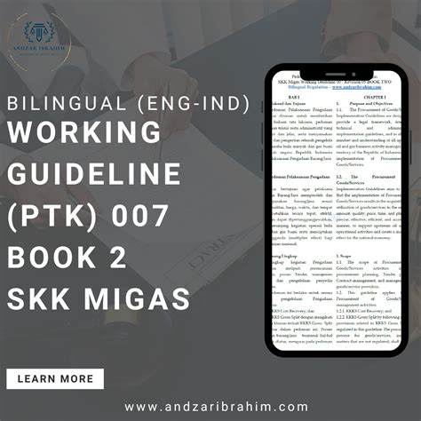 Pedoman Tata Kerja Skk Migas 007 Buku Kedua Revisi 5 Working