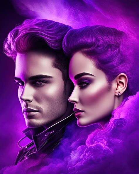 Premium Ai Image Man And Woman Fantasy Bisexuality Love Equality Couple