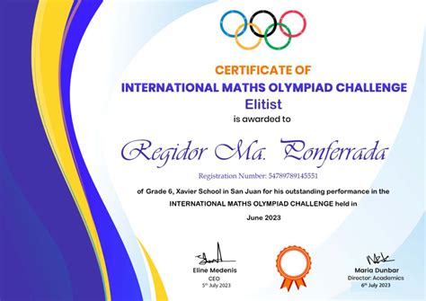 Xavier School Mathletes Shine At International Maths Olympiad Challenge