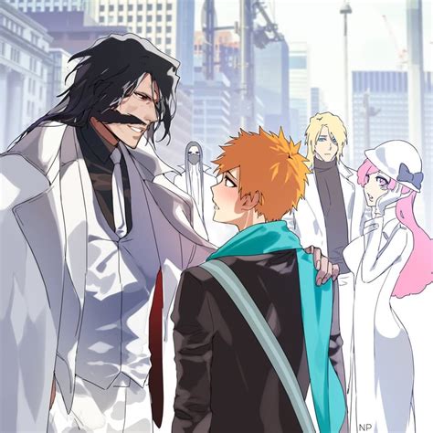 Kurosaki Ichigo As Nodt Meninas Mcallon Yhwach And Jugram
