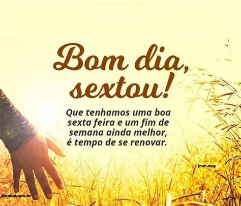 20 Frases De Bom Dia Sextou Só As Melhores