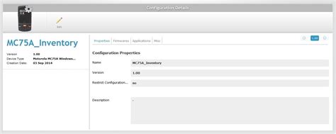 Managing A Site Application Management Configurations Configuration Details