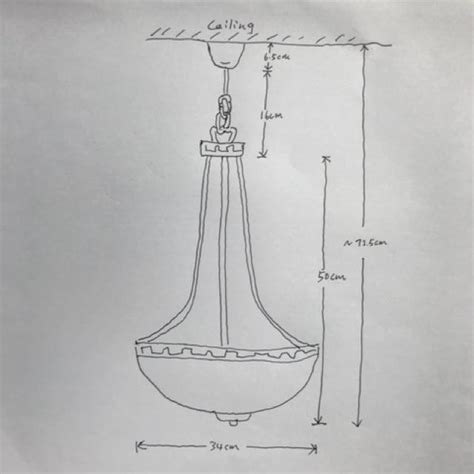 Classical Ceiling Light Furniture Home Decor On Carousell