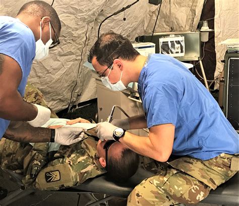 Army Dentists Hone Readiness Skills In The Field Article The United States Army