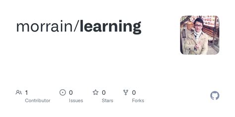 GitHub Morrain Learning