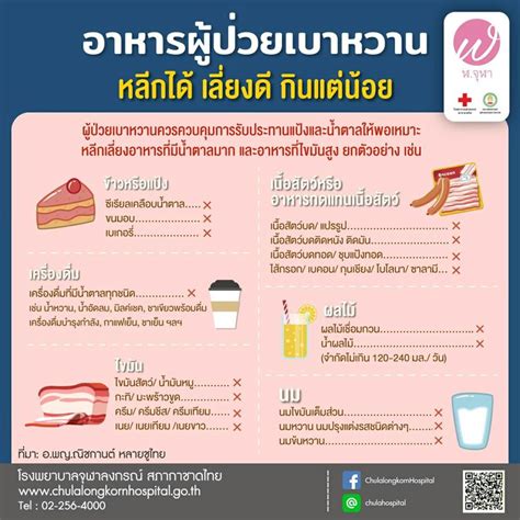 อาหารผู้ป่วยโรคเบาหวาน ที่ควรหลีกเลี่ยง Octa Life Thailand