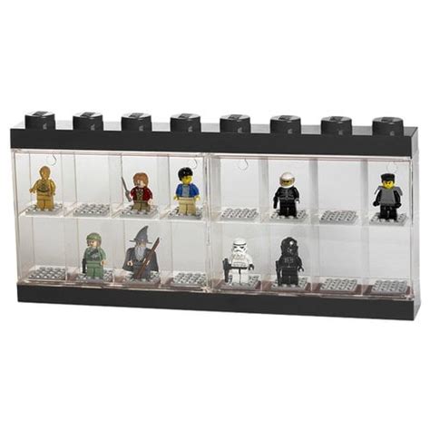 Room Copenhagen Lego Minifigure Display Case 16 Black Pre Used Design Franckly