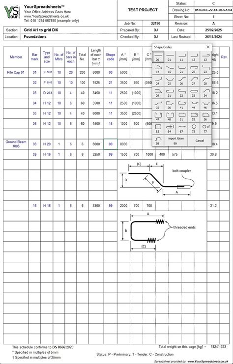 Concrete Spreadsheets