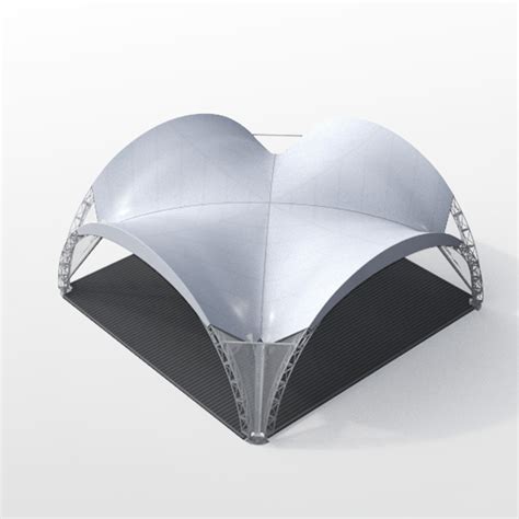 Купить арочный шатер Simple 10 100 10х10 м в Москве White Tent