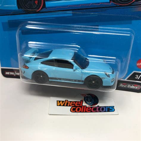 Porsche 911 Gt3 Rs Blue Hot Wheels Deutschland Design 2 Car Culture
