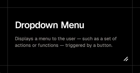 Dropdown Menu Shadcnui中文文档 Shadcnui中文网