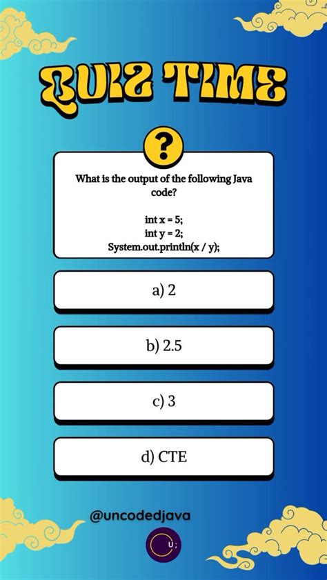 Uncodedjava Lets Put Your Coding Knowledge To The Test With This