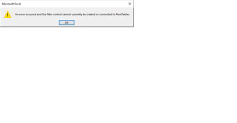 Trouble Adding Connections To A Slicer Dashboards And Charts Excel Forum My Online Training Hub