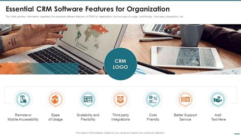 Essential Crm Software Features For Organization Crm Digital