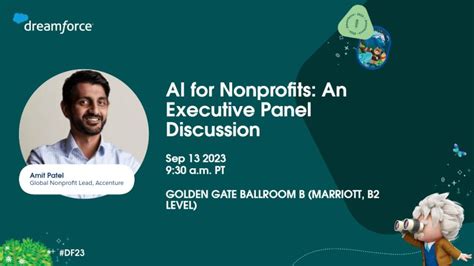 Amit Patel On Linkedin Dreamforce2023 Ai Nonprofit Dreamforce2023
