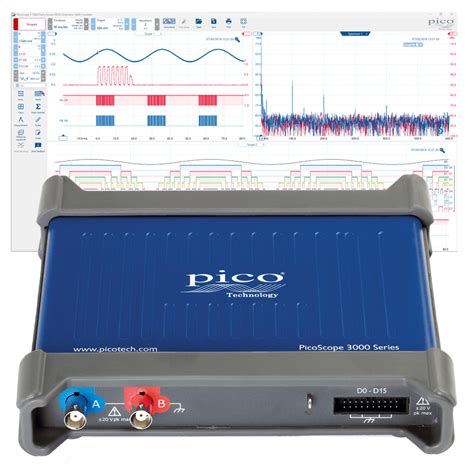 Picoscope Software Compatible For All Pc Oscilloscopes From Pico Buy And Inquire