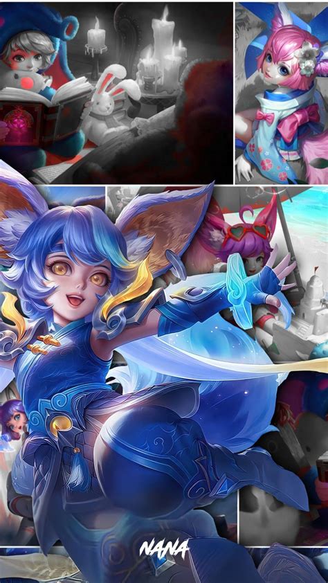 Nana Mobile Legends Gambar Animasi Kartun Animasi Gambar Anime Lucu