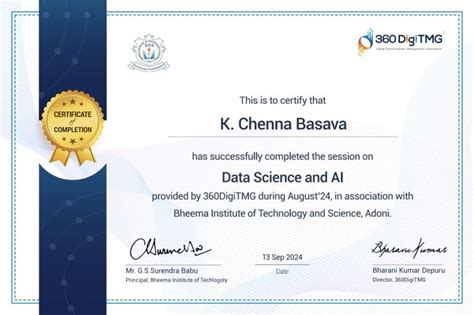 Datascience Artificialintelligence Learningneverstops K Chenna Basava