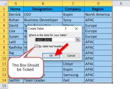 Highlight Rows In Excel Excel Table Conditional Formatting