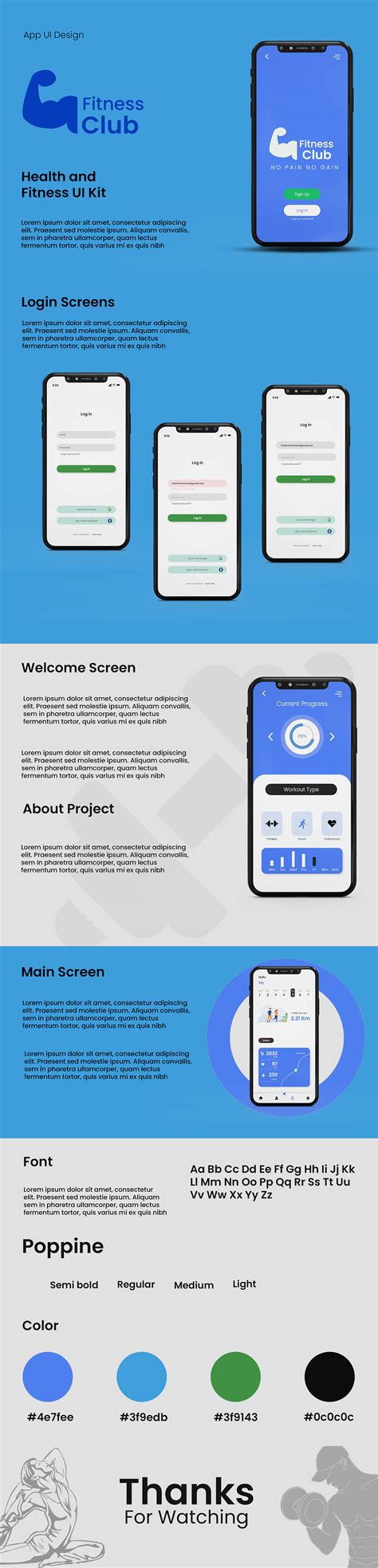 Fitness UI App Design On Behance
